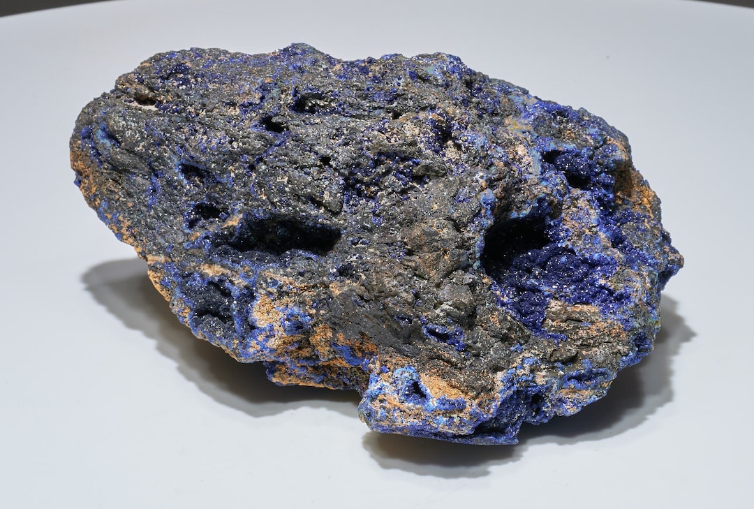 2.77 LB Azurite Crystallized Specimen - Etsy
