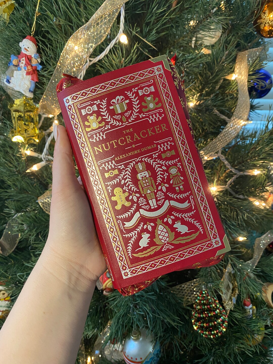 Nutcracker Hand Sewn Book Purse wallet Size - Etsy