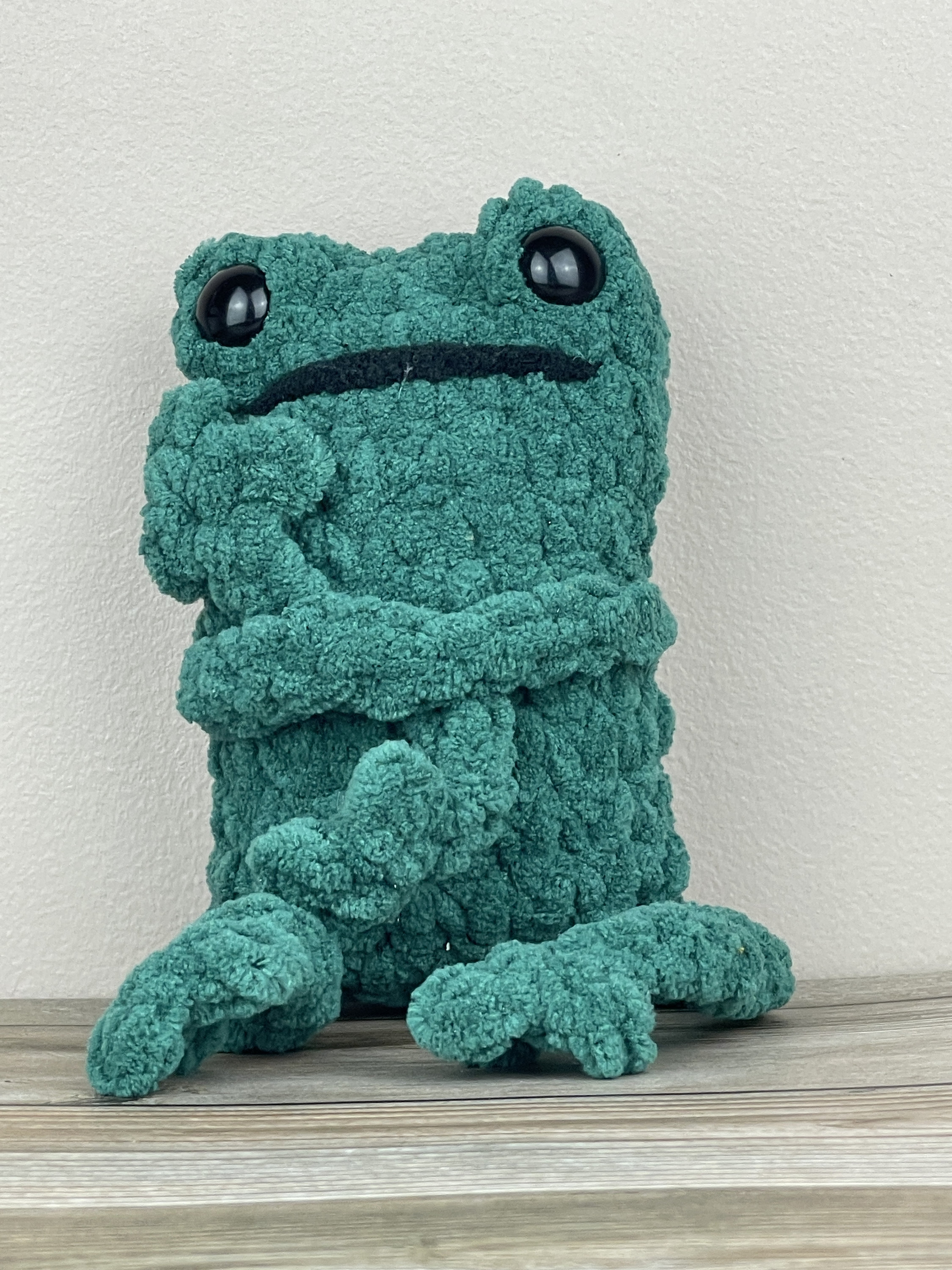 Leggy Froggy Plushie | Crochet Stuffed Animal - Etsy