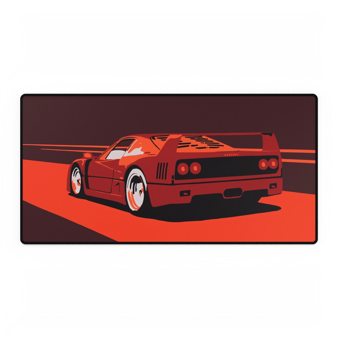Ferrari F40 Desk Mat - Etsy