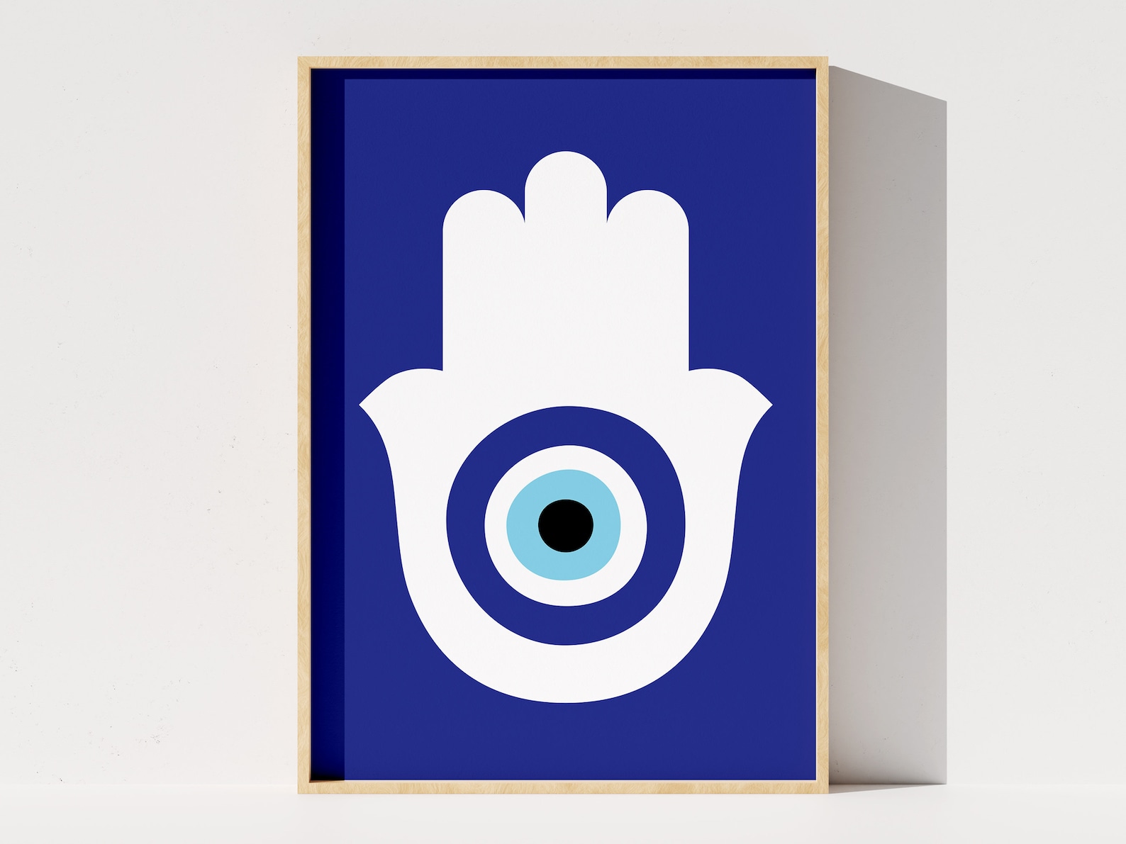 Evil Eye Digital Print, Hamsa Hand Home Decor, Hamsa Printable Wall Art ...