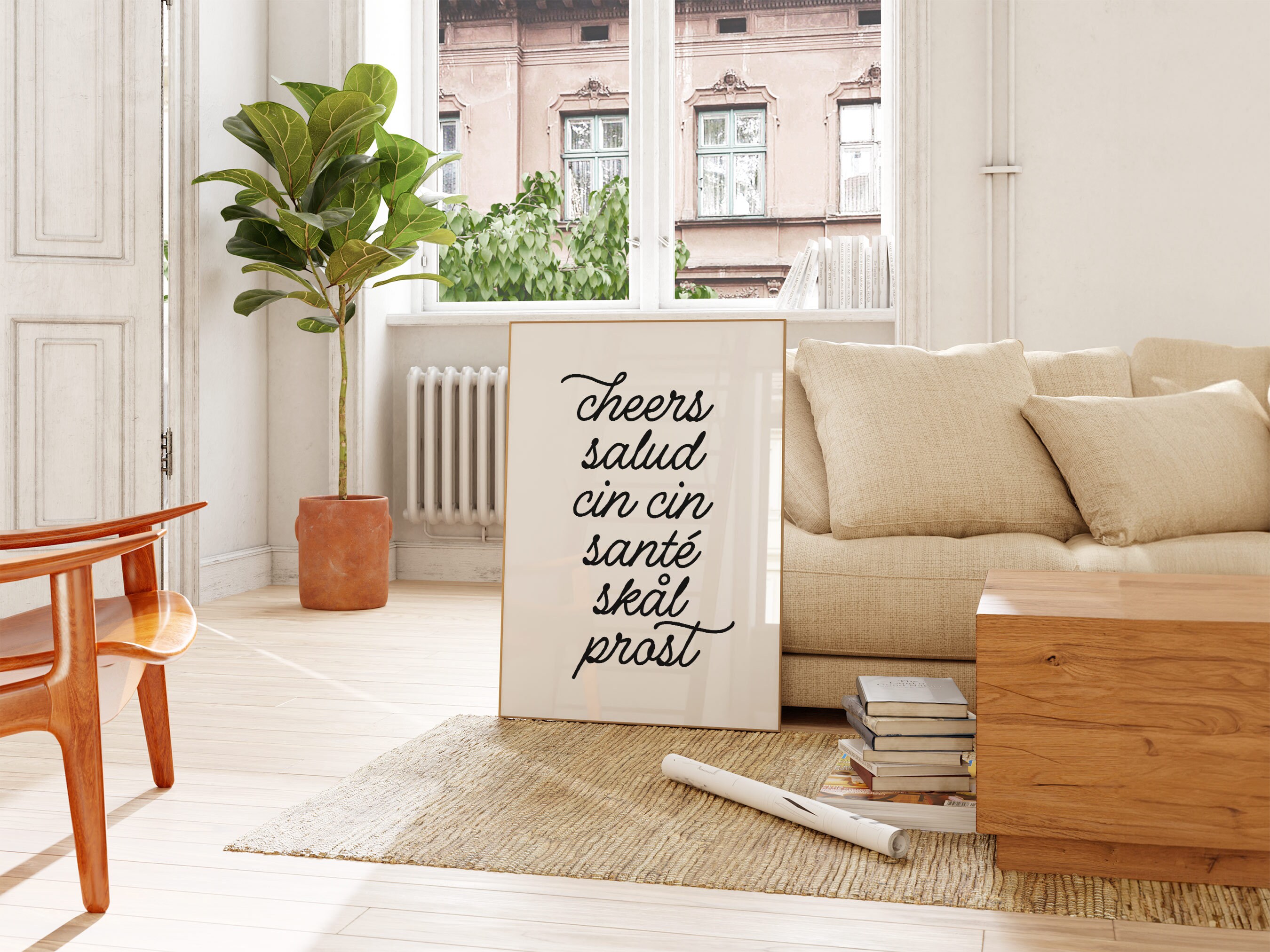 Cheers in Different Languages Printable Poster Toasts Print - Etsy