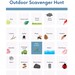 Printable Nature Scavenger Hunt Bingo for Kids Instant Download Outdoor ...