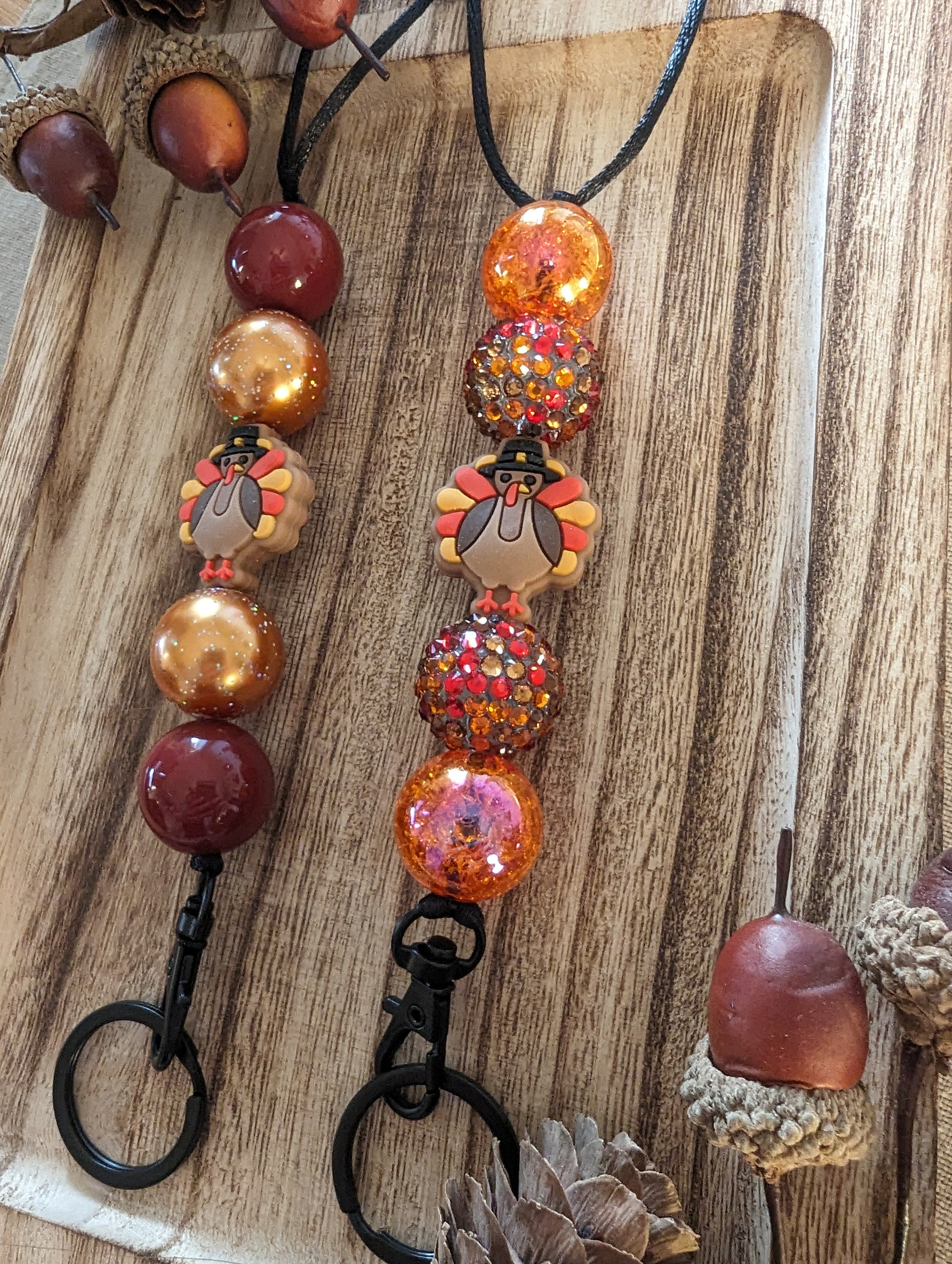Thanksgiving Turkey Lanyards Fall Teacher Lanyards Teacher Lanyards ...