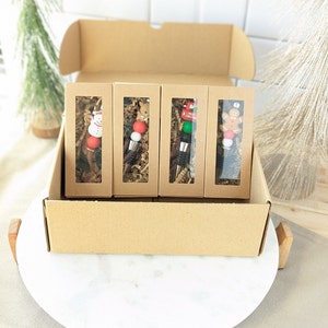 DIY Kit Christmas Wine Stoppers | Wine Gifts for Christmas - Etsy