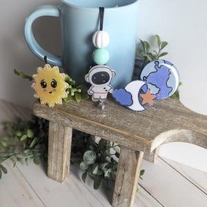 Space-themed Lanyards Matching Classroom Decor, Solar System, Galaxy ...