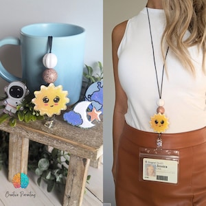 Space-themed Lanyards Matching Classroom Decor, Solar System, Galaxy ...
