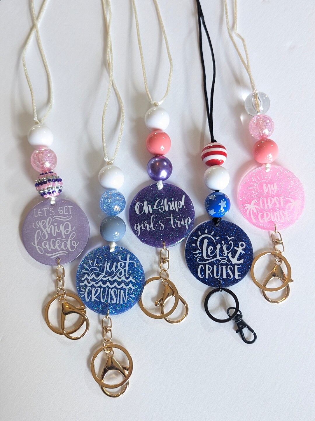 Fun Cruise Lanyards Perfect for Family Cruises and Girl's Trips! - Etsy