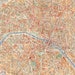 1920's Paris, France Vintage City Map - Digital Download Paris Map ...
