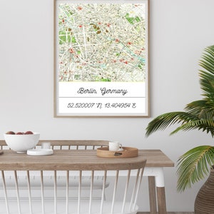 1920's Berlin, Germany Vintage City Map - Digital Download Berlin Map ...