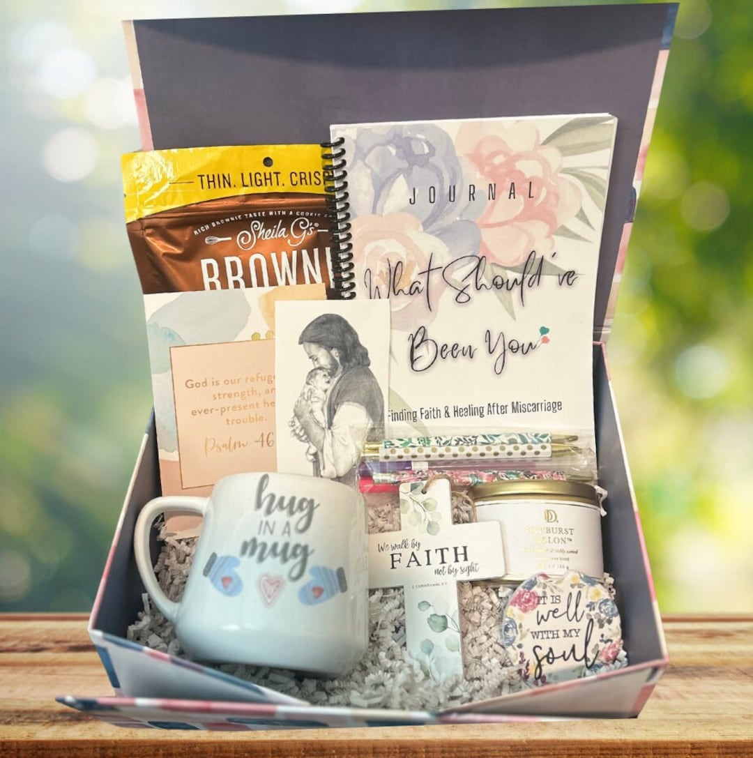 Mother's Day Miscarriage Care Package - Hopeful Healing Journal and ...