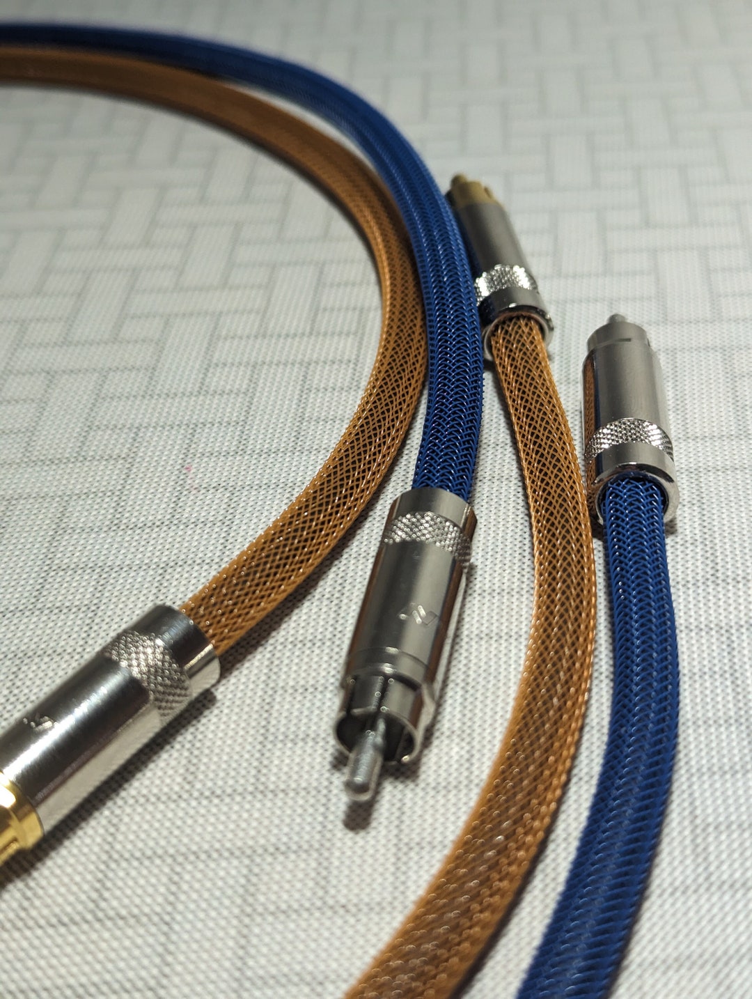 RCA Interconnect Pair Made to Order Single Ended Mogami W2549 2 Wire ...