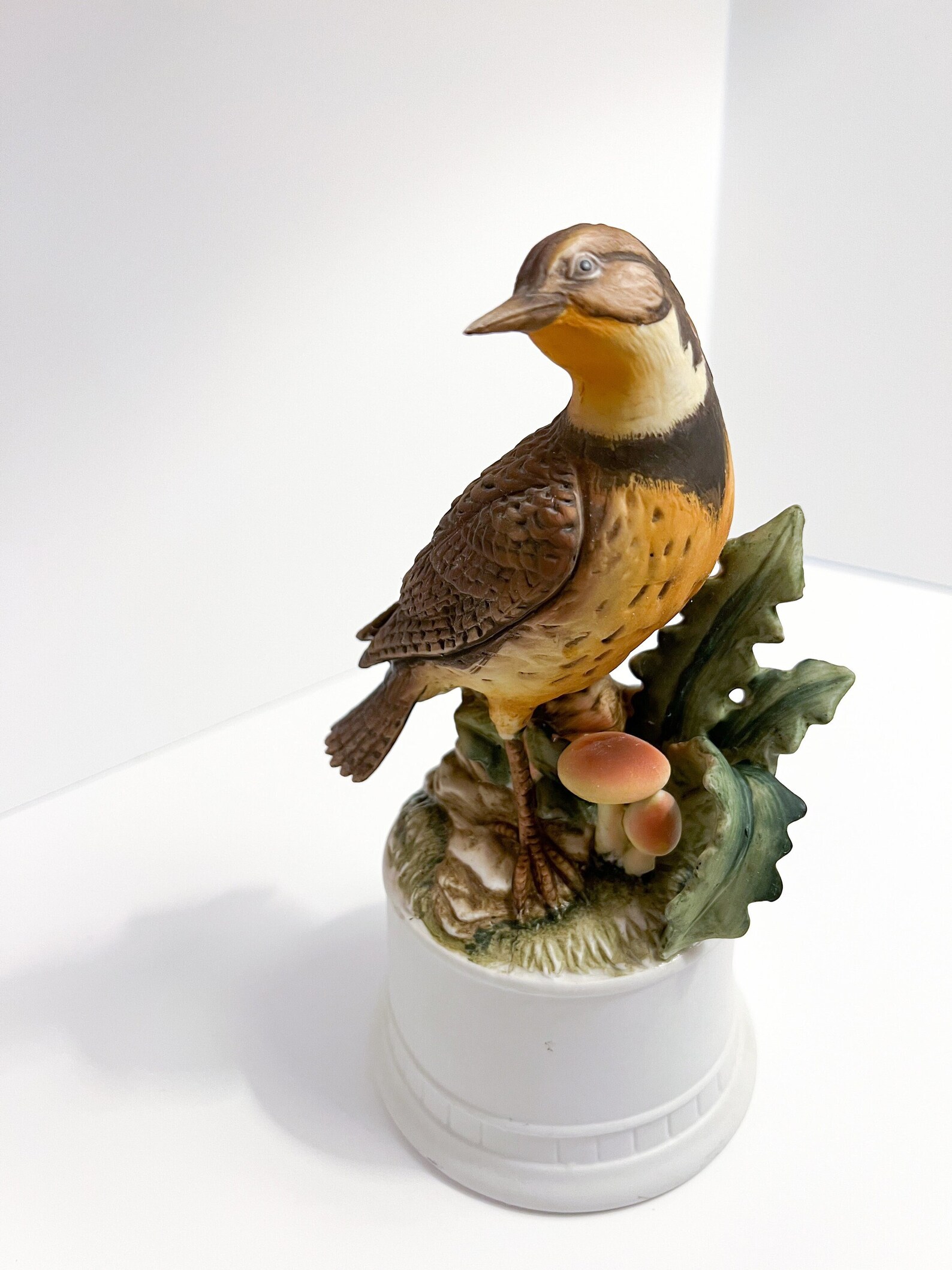 Lefton Bisque Porcelain Bird Figure - Etsy