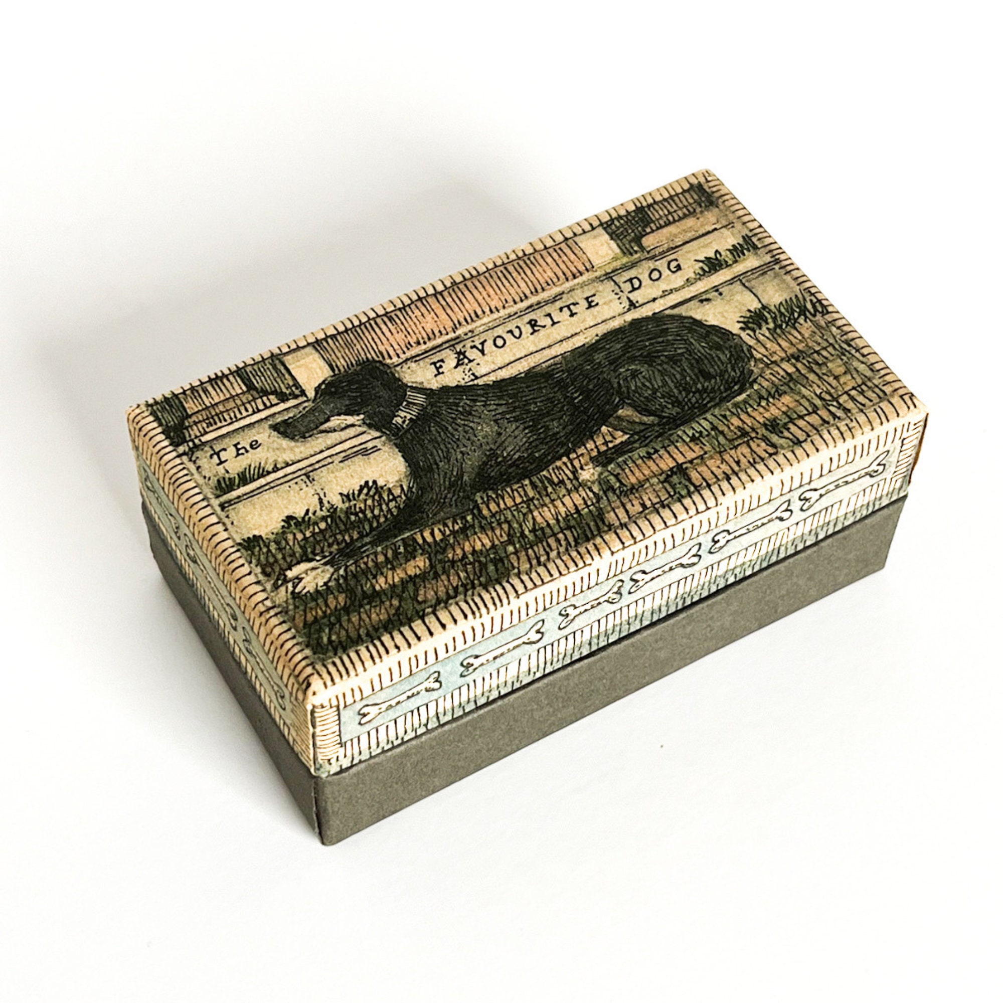 The Favourite Dog Rice Paper Box - Etsy