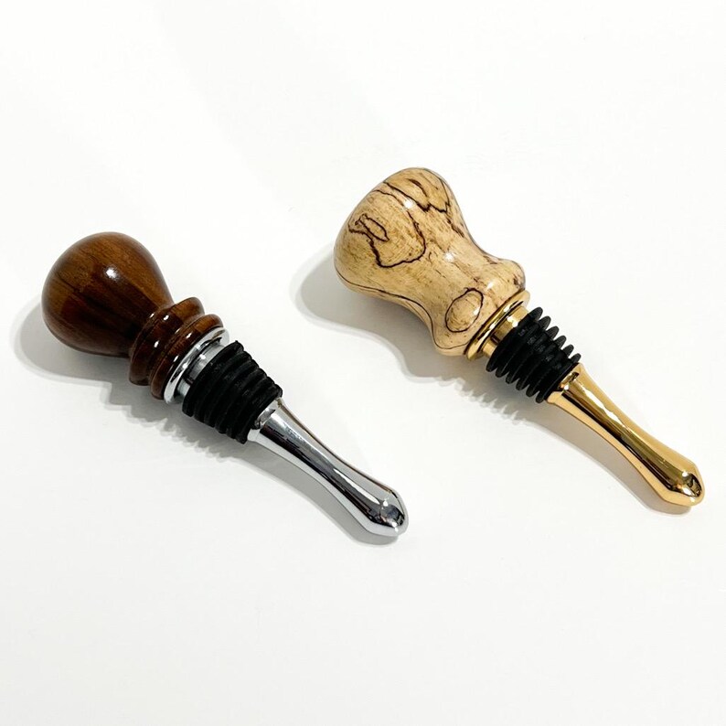 Handturned Wood Bottle Stopper - Etsy