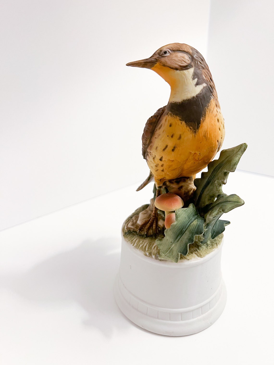 Lefton Bisque Porcelain Bird Figure - Etsy