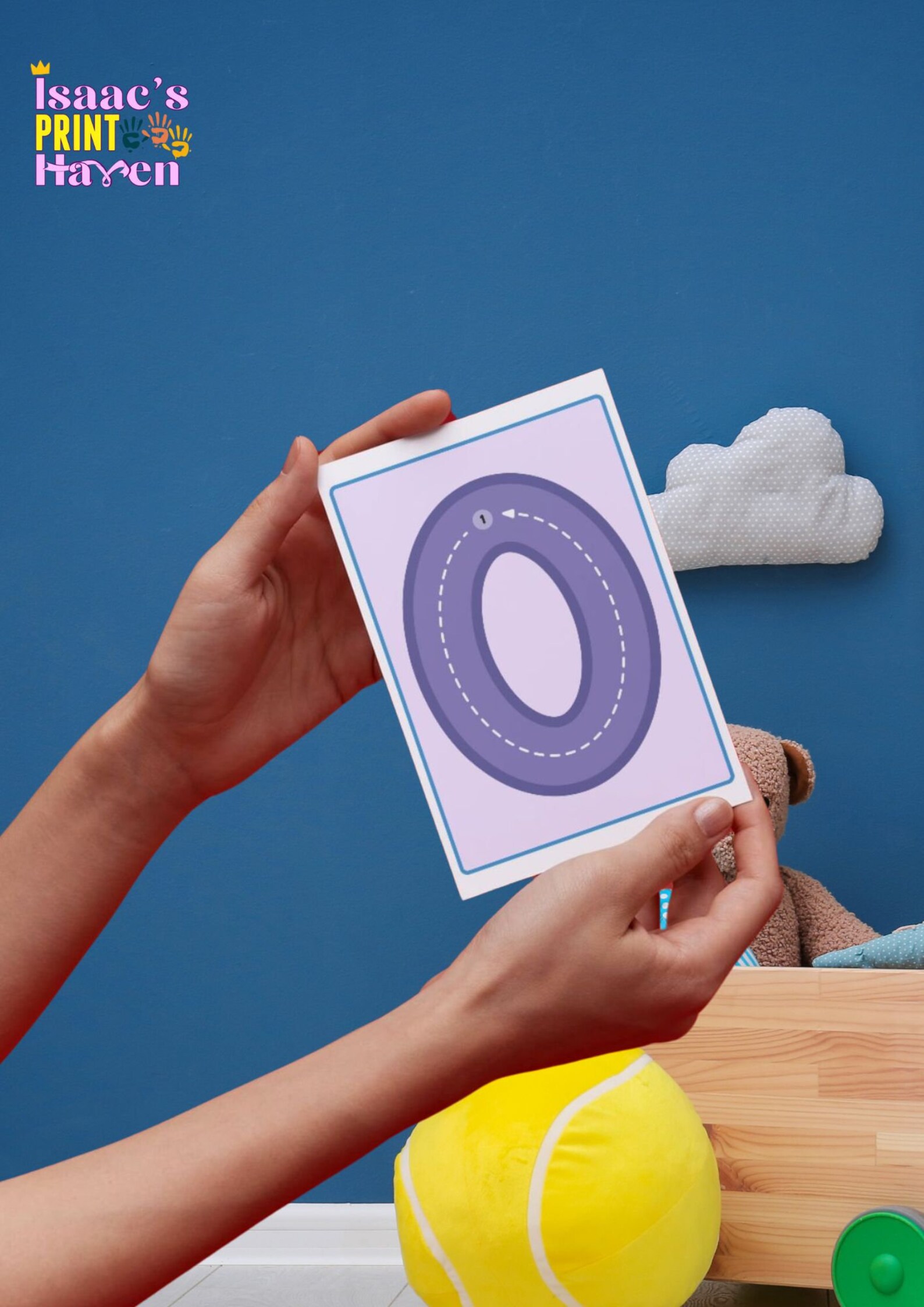 Kids Playing Number Tracing Flashcards - Fun Printable Counting ...