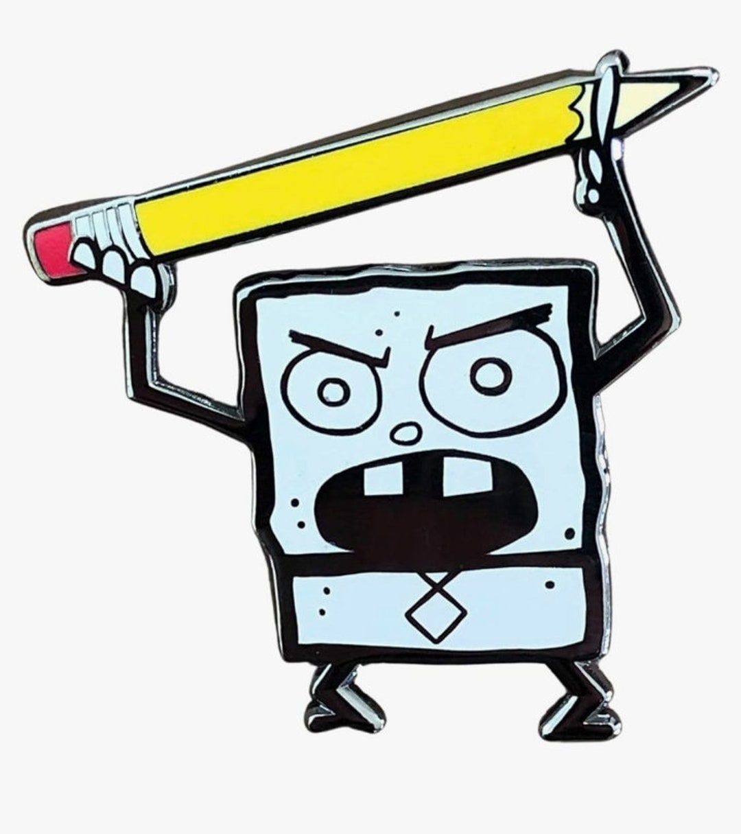 Spongebob Squarepants Doodlebob Enamel Pin - Etsy