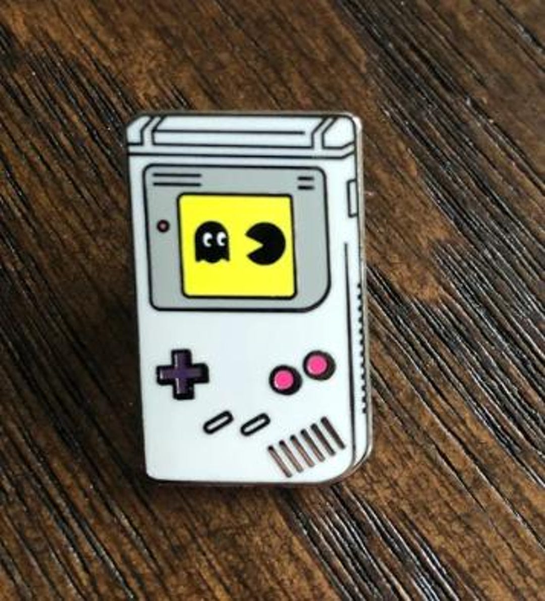 Game Boy Pac-man Hard Enamel Pin - Etsy