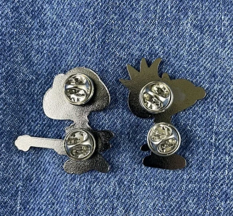 Snoopy Enamel Pin Set - Etsy