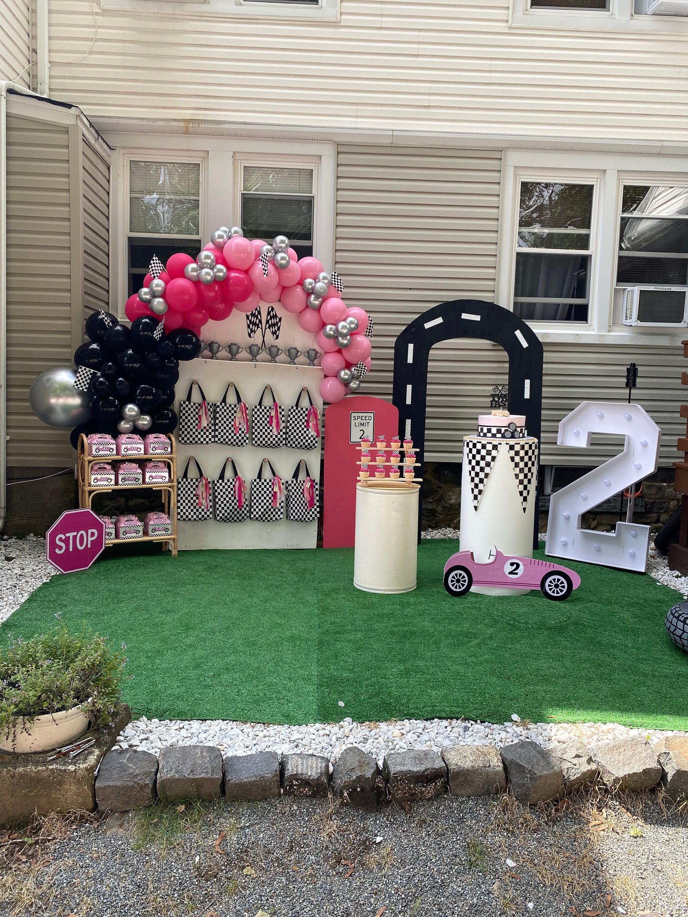 Two Fast 2 Curious , Car Theme ,two Fast Birthday , Pink , - Etsy
