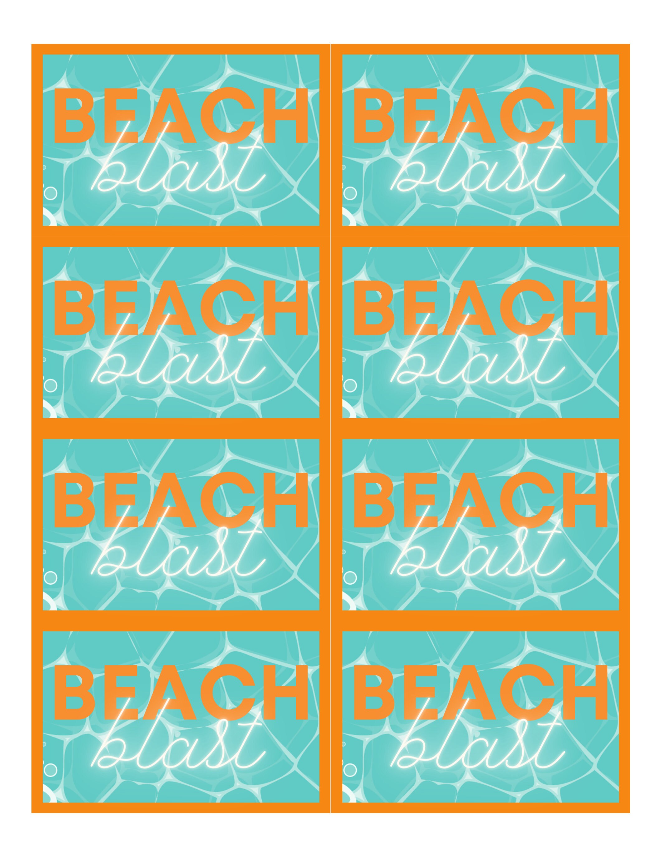 Beach Blast Digital Download Piano Music Game - Etsy