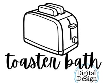 Live Laugh Toaster Bath PNG Digital Download - Etsy