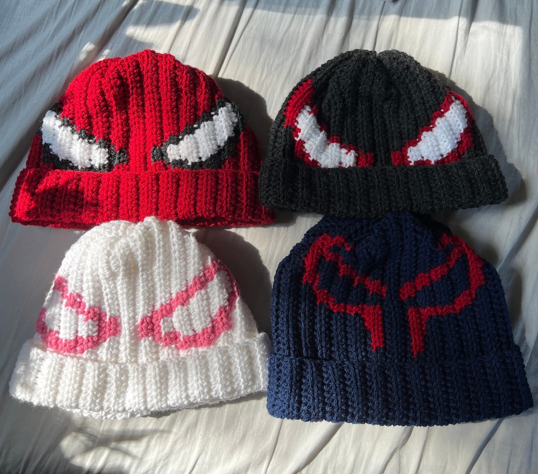 Crochet Spider-man Beanie | Please Read Description - Etsy