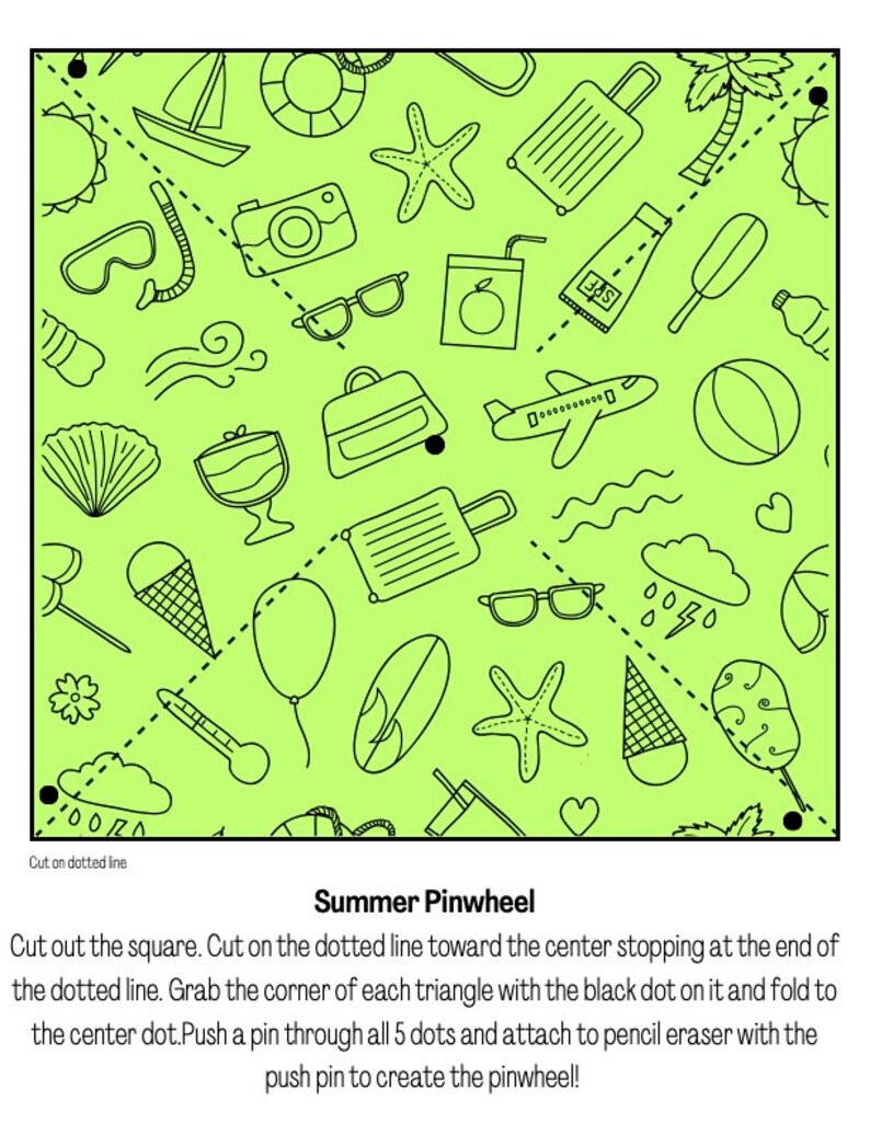 Summer Activity Printable Bundle - Etsy