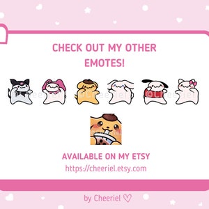 Kitty Dance Emote | Twitch | Discord Cute Cat Jam Kawaii - Etsy