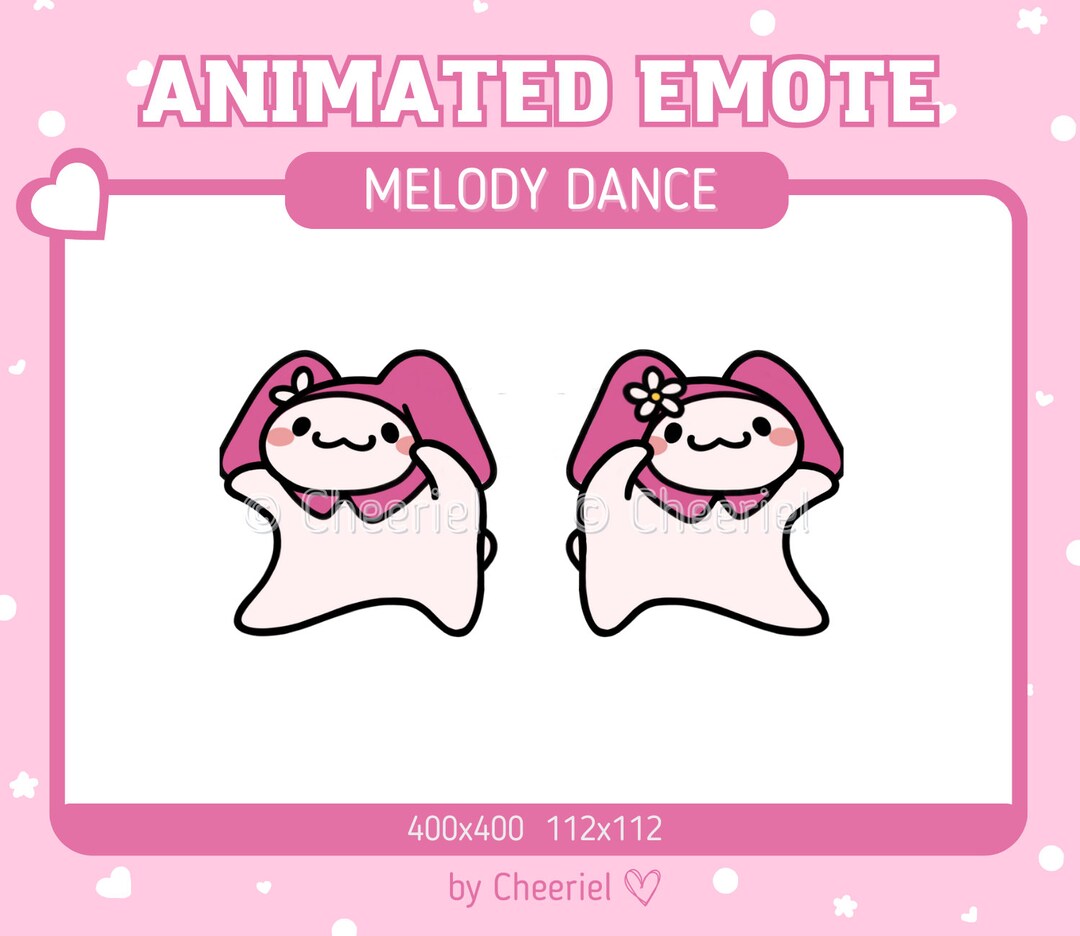 Bunny Dance Emote | Twitch | Discord Cute Jam - Etsy