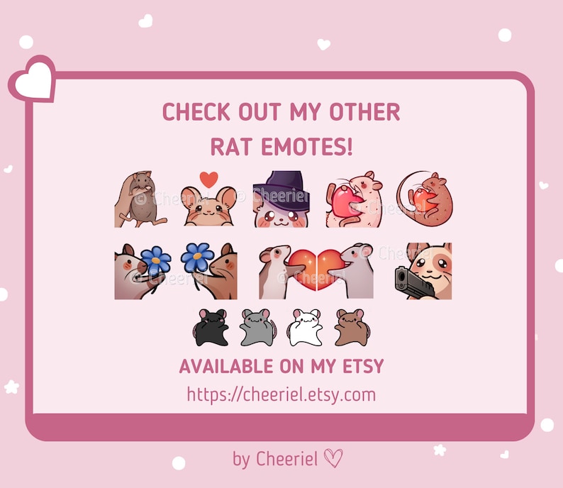 Animated Disco Rat Dance Emote | Twitch | Discord | Cute Mouse Jam ...