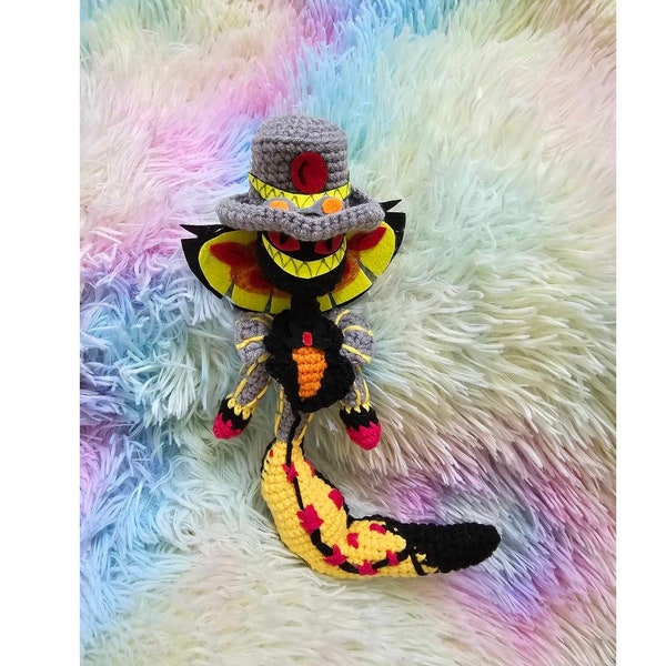 Hazbin Hotel Lucifer Plushie - Etsy