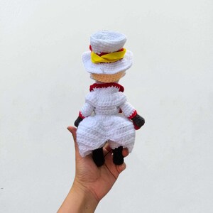 Lucifer Doll, Lucifer Plushie, Hazbin Hotel Custom Cochet Doll, Alastor ...