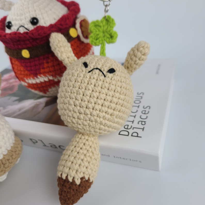 Crochet Amigurumi Doll Genshin Impact Plushies Klee Jumpy - Etsy