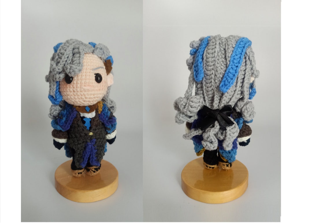 Genshin Impact Doll, Genshin Plush Neuvillette Doll, Monsieur ...