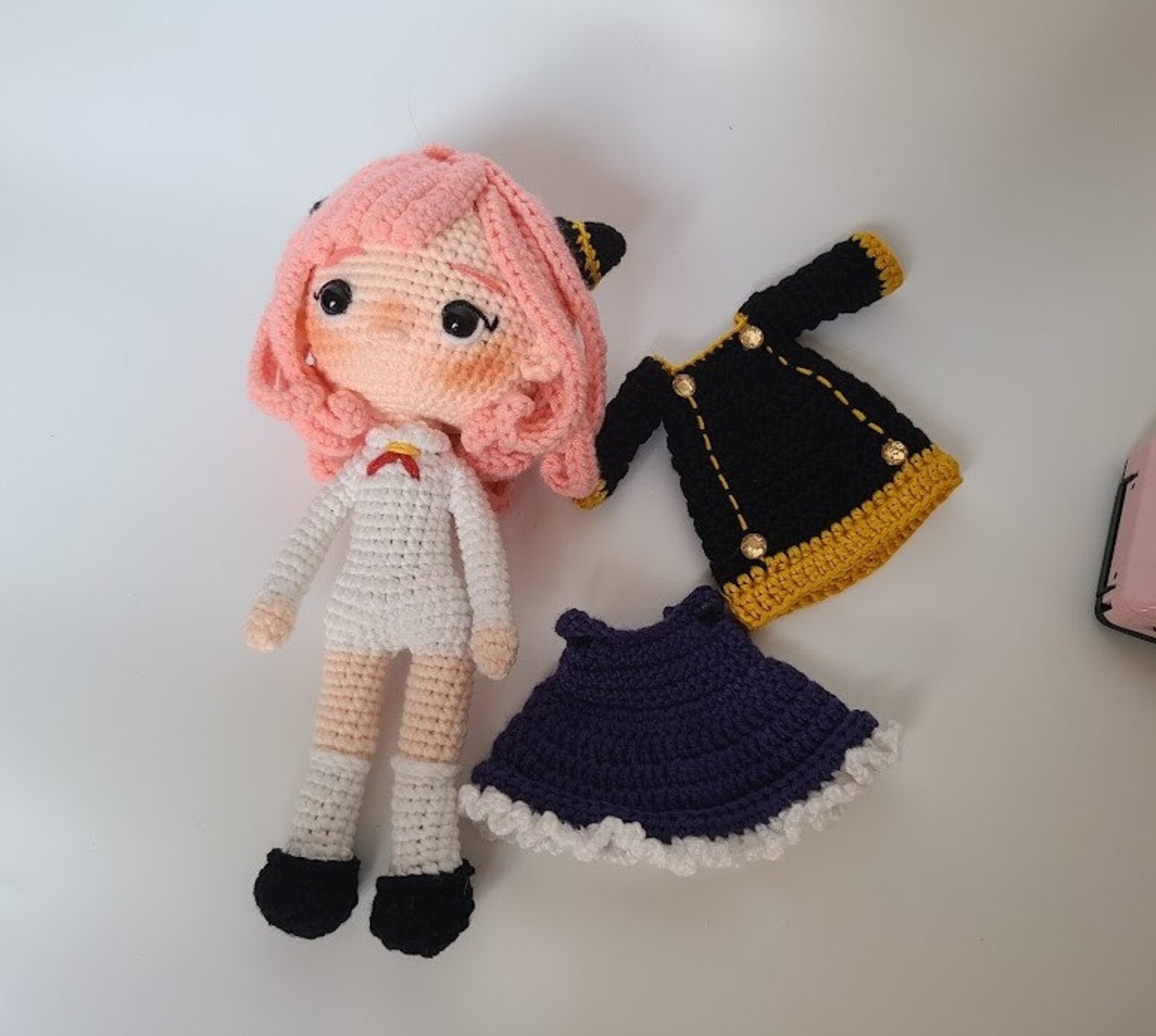 Crochet Anya Doll, Crochet Princess Doll, Beautiful Girl Princess ...