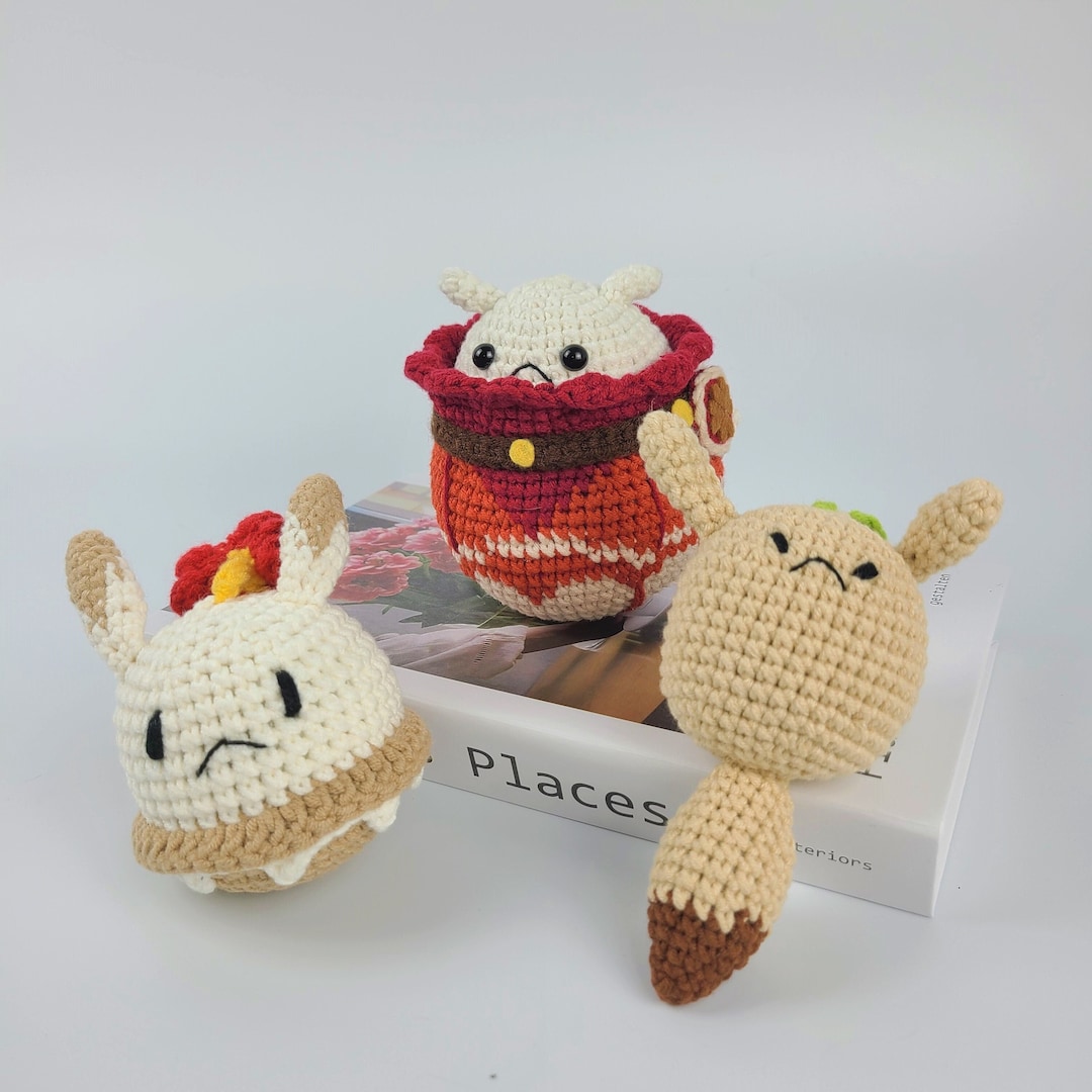 Crochet Amigurumi Doll, Genshin Impact Plushies, Klee Jumpy Dumpty ...