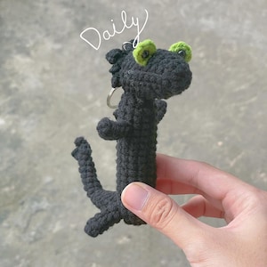Dancing Toothless Keychain, Meme Plushie, Meme Doll, Funny Crochet ...