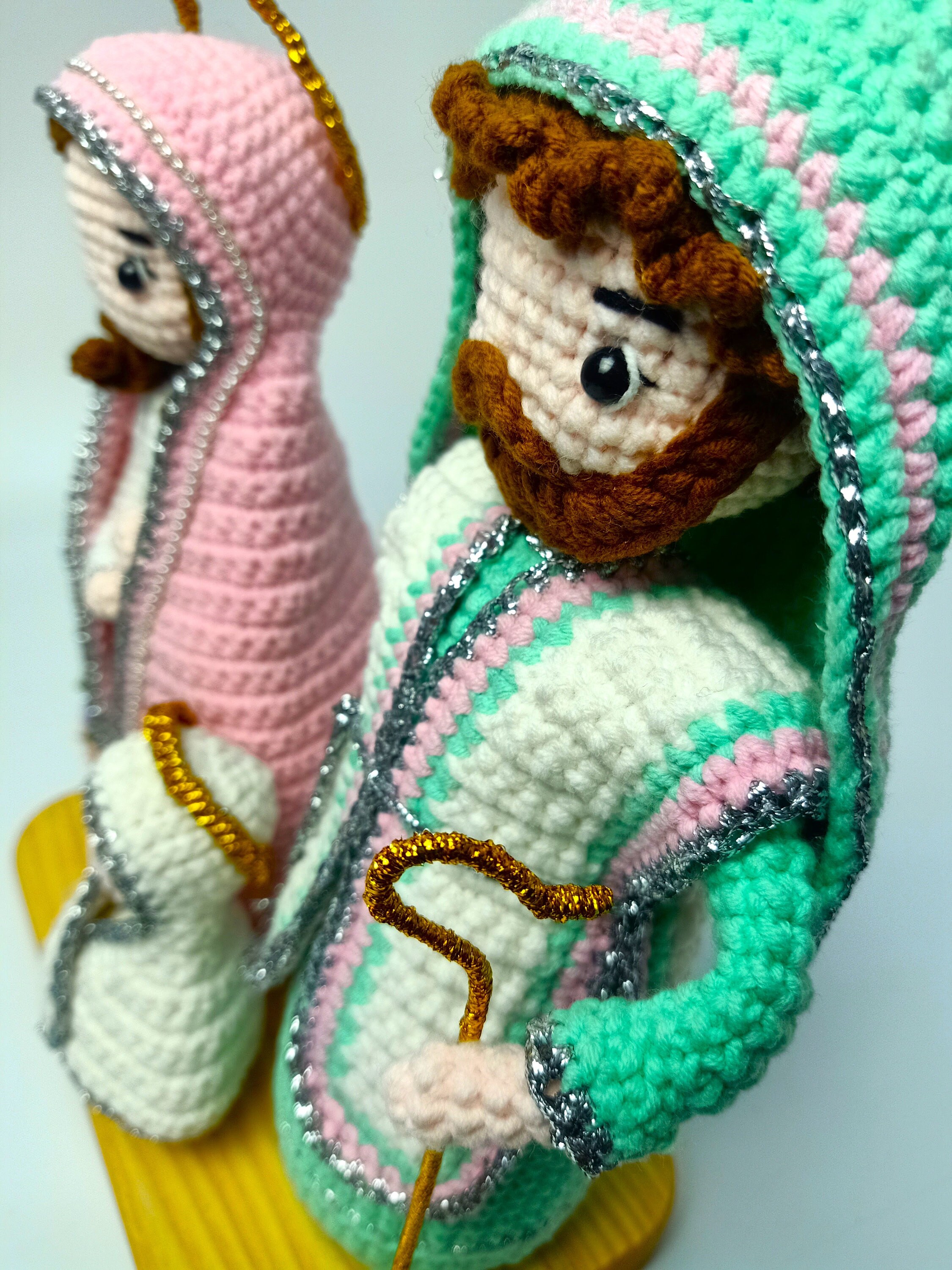 Holy Family of Nazareth Nativity Set: Joseph Mary and Baby - Etsy