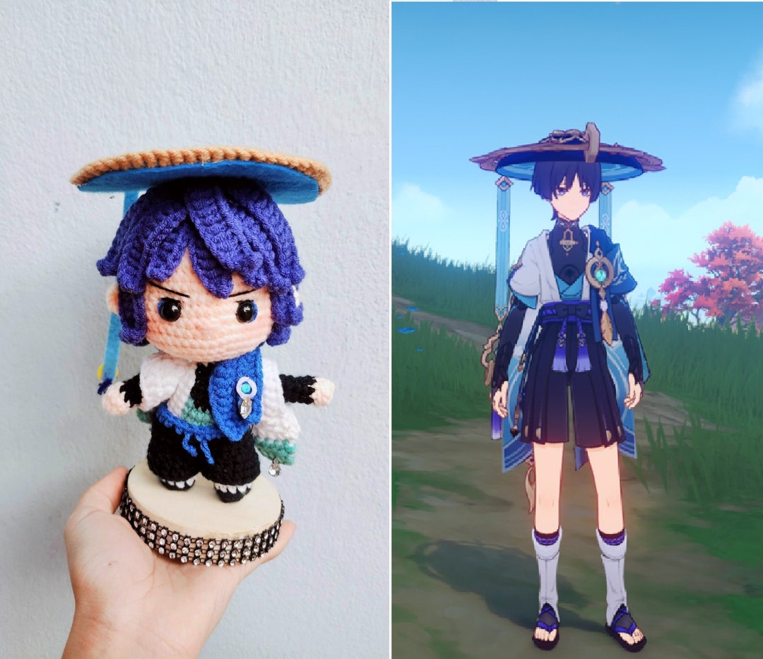 Genshin Impact Doll, Genshin Keychain, Genshin Plush Scaramouche ...