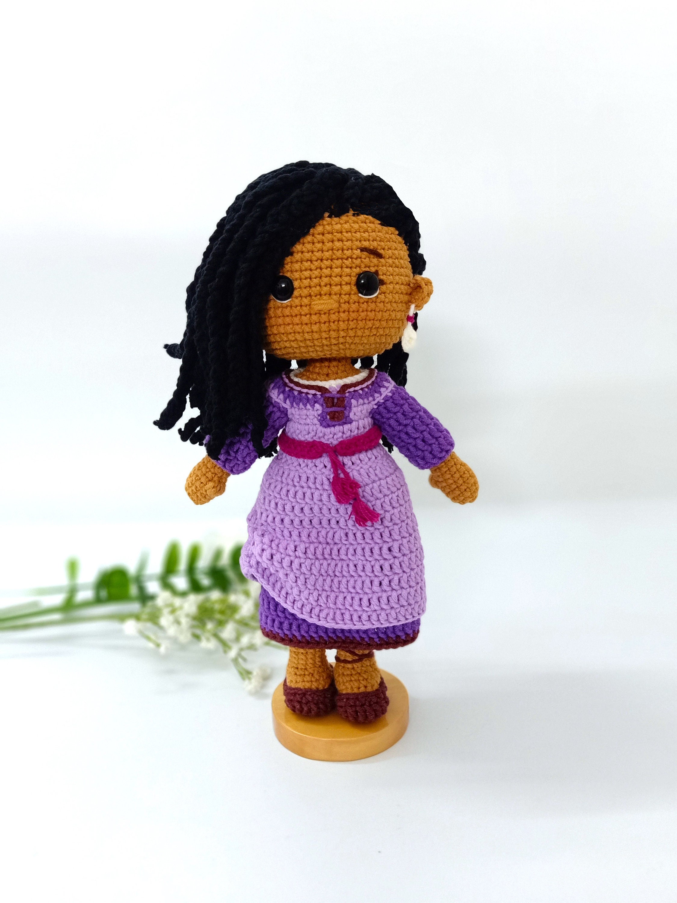 Crochet Asha Doll Wish Princess Doll Girl Princess Plushies - Etsy