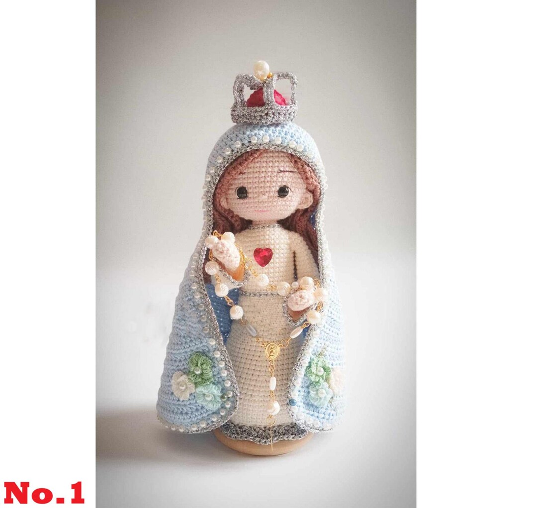 Blessed Mother Doll, Blessed Virgin Maria Mother, Catholic Doll Set ...
