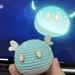 Crochet Slime Keychain Genshin Impact Doll, Genshin Plush Slime Doll ...