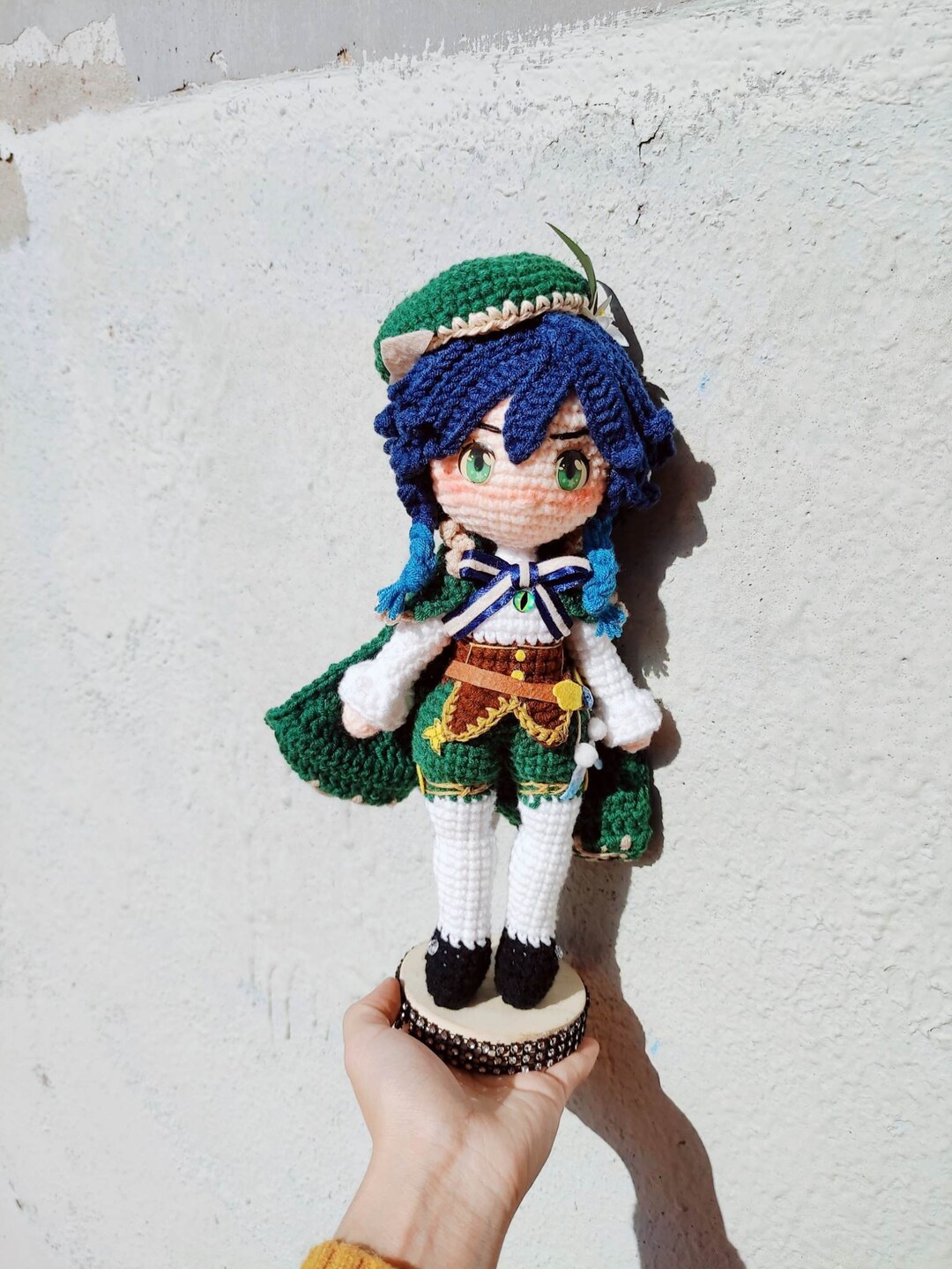 Genshin Impact Doll, Genshin Plush Venti Doll, Venti Barbatos Plushies ...