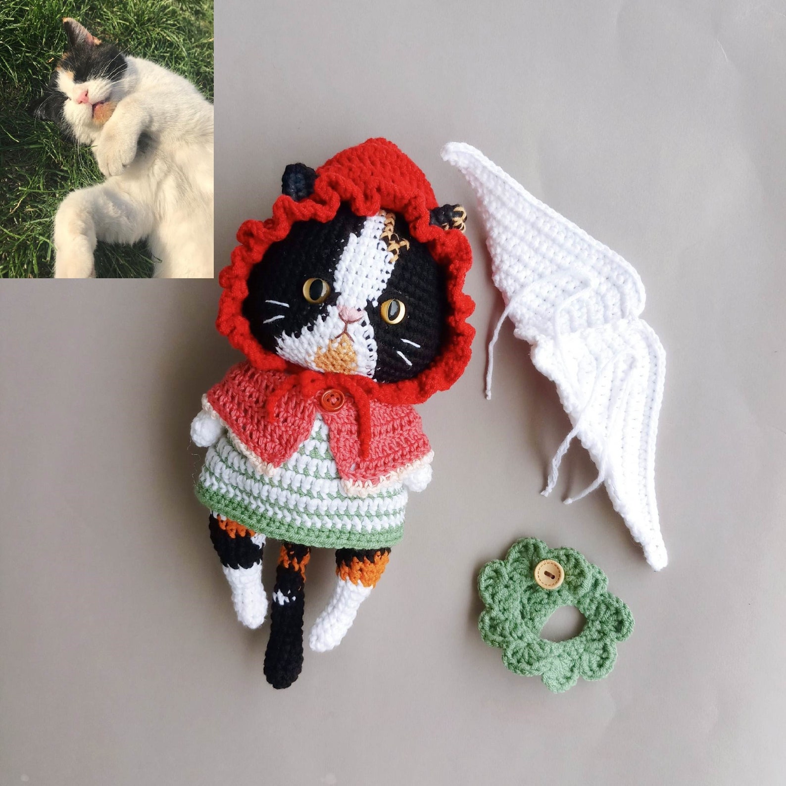 Custom Cat Doll, Custom Stuffed Animal, Personalized Pet Gift, Pet ...