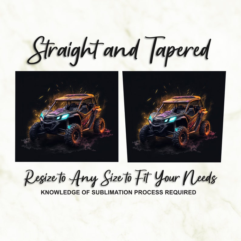 Dark Night Sxs Tumbler Wrap Sublimation Design UTV Tumbler Sublimation ...