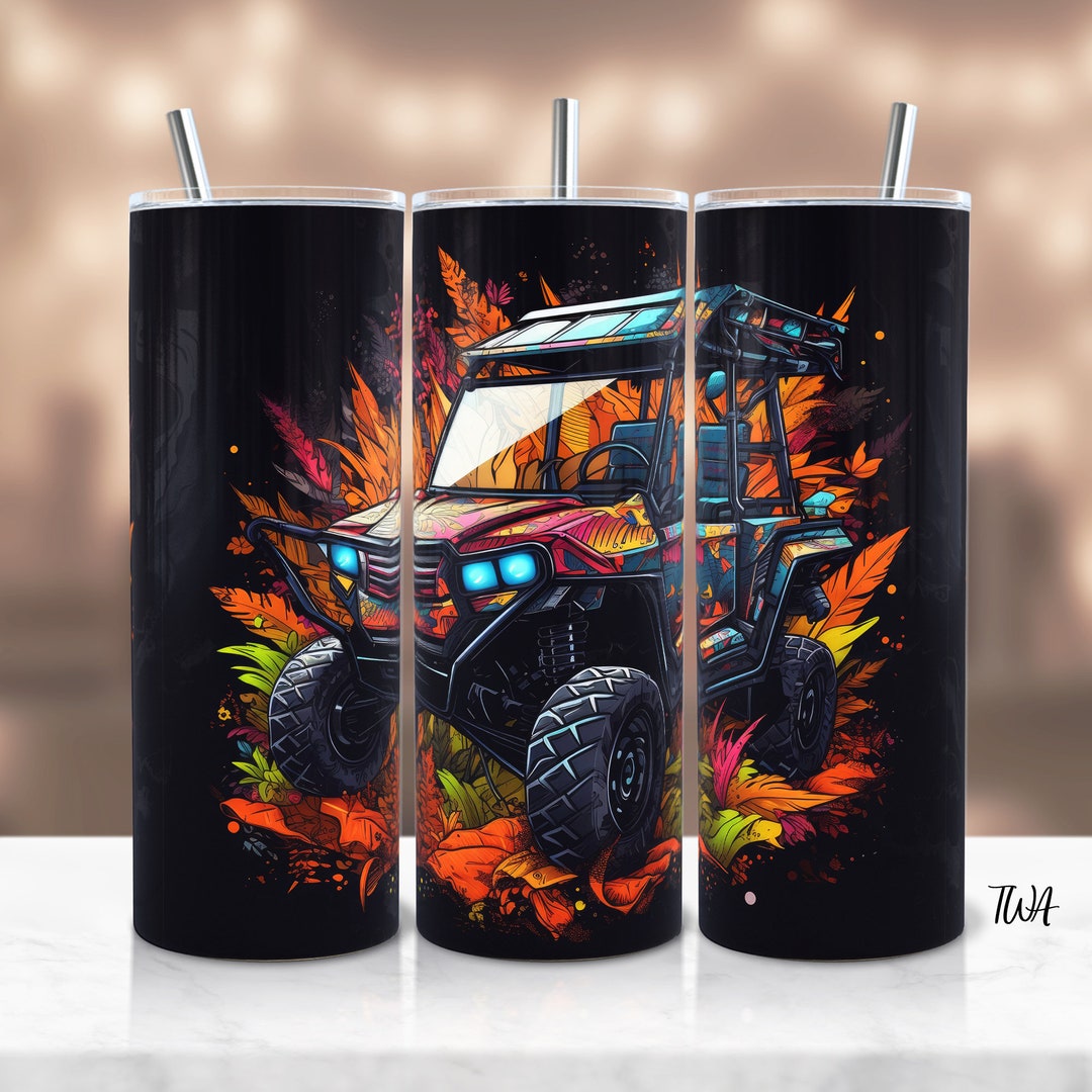 Floral Sxs Tumbler Wrap: off Road RZR Sublimation Design (digital ...
