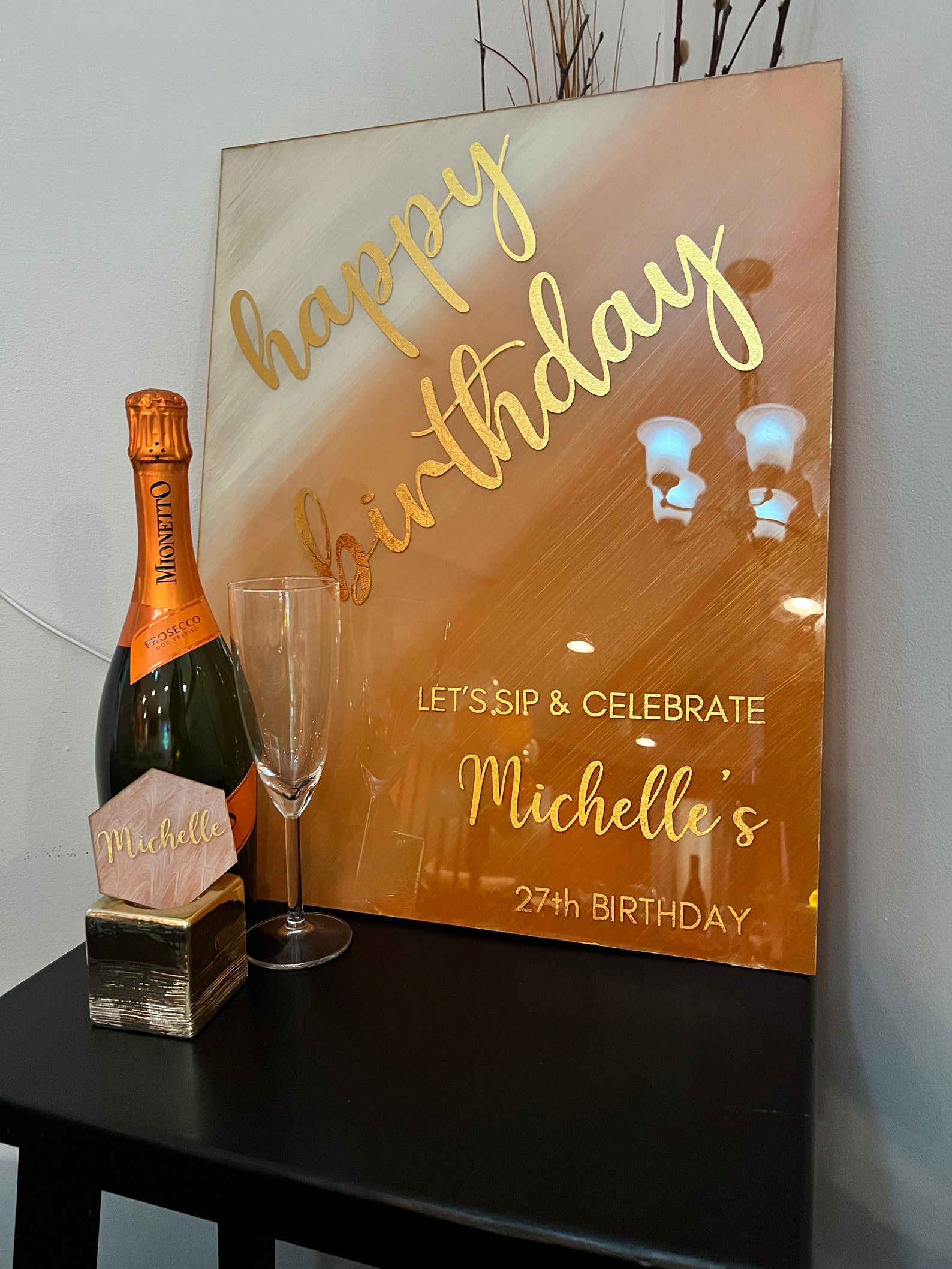 Customizable Acrylic Sign - Etsy
