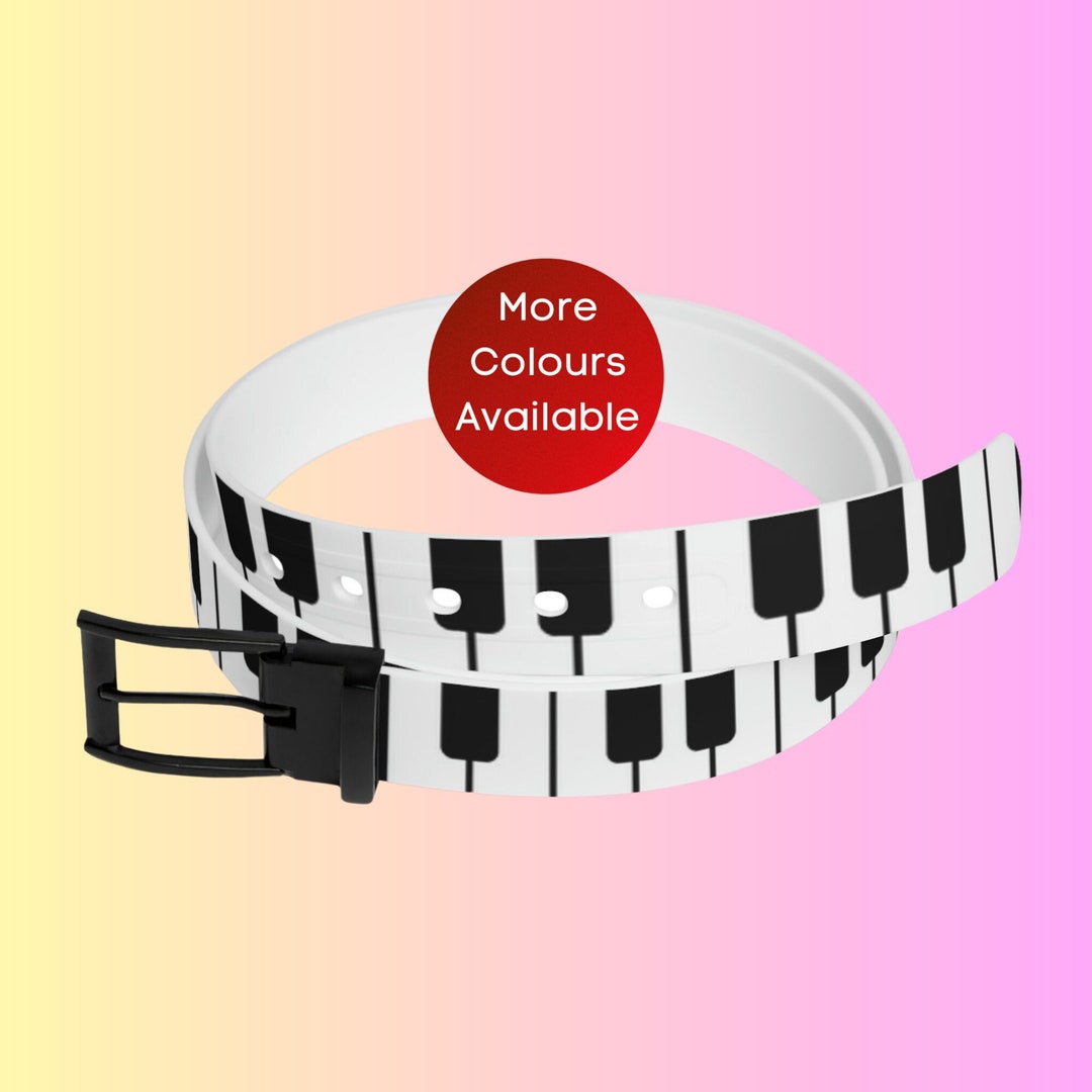 Piano Keyboard Belt Piano Lover Belt for Pianist Piano Music Belt for ...